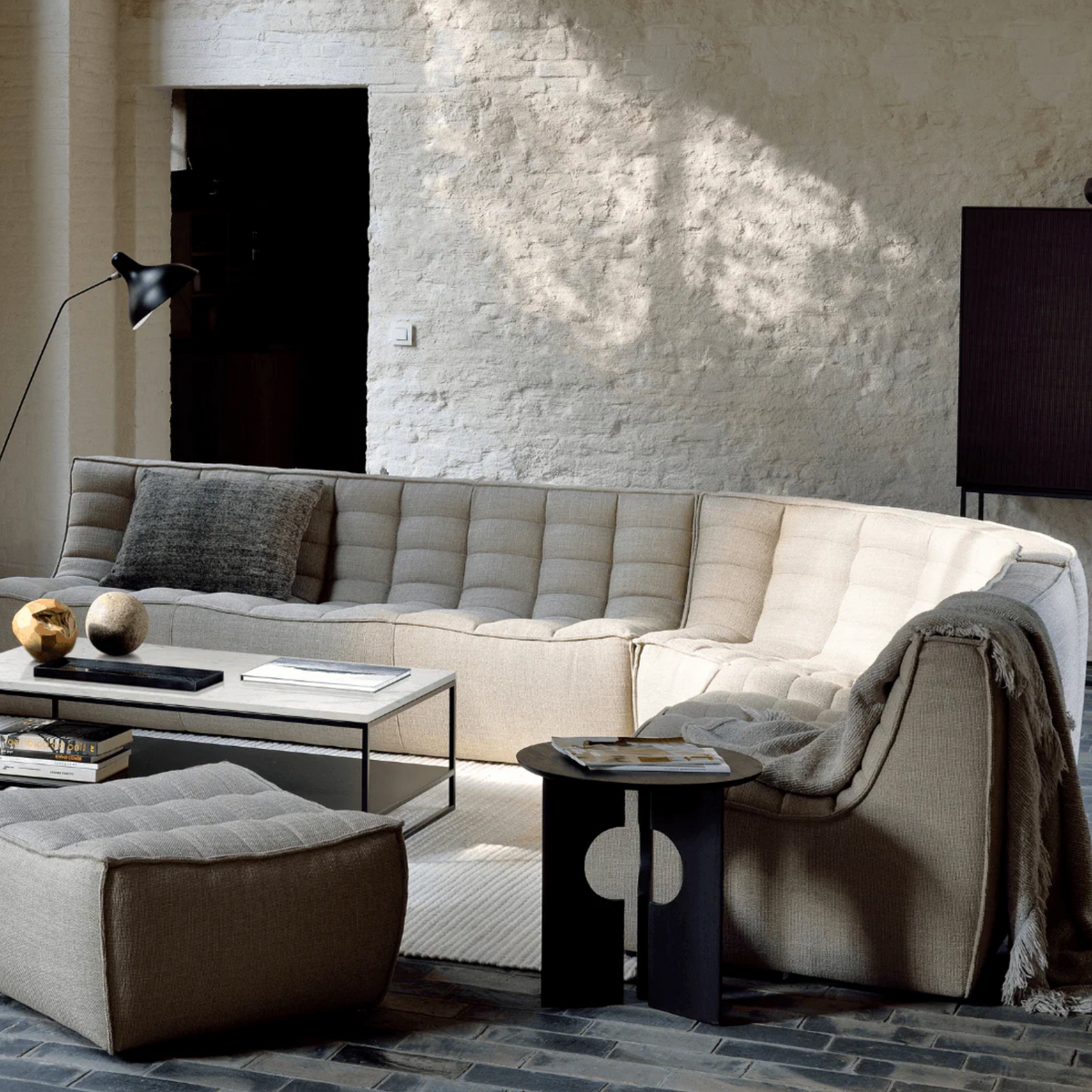 N701 Modular Sofa | Moss Eco – Landes Interiors
