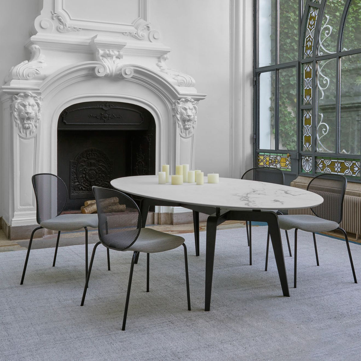Odessa Oval Dining Table – Landes Interiors
